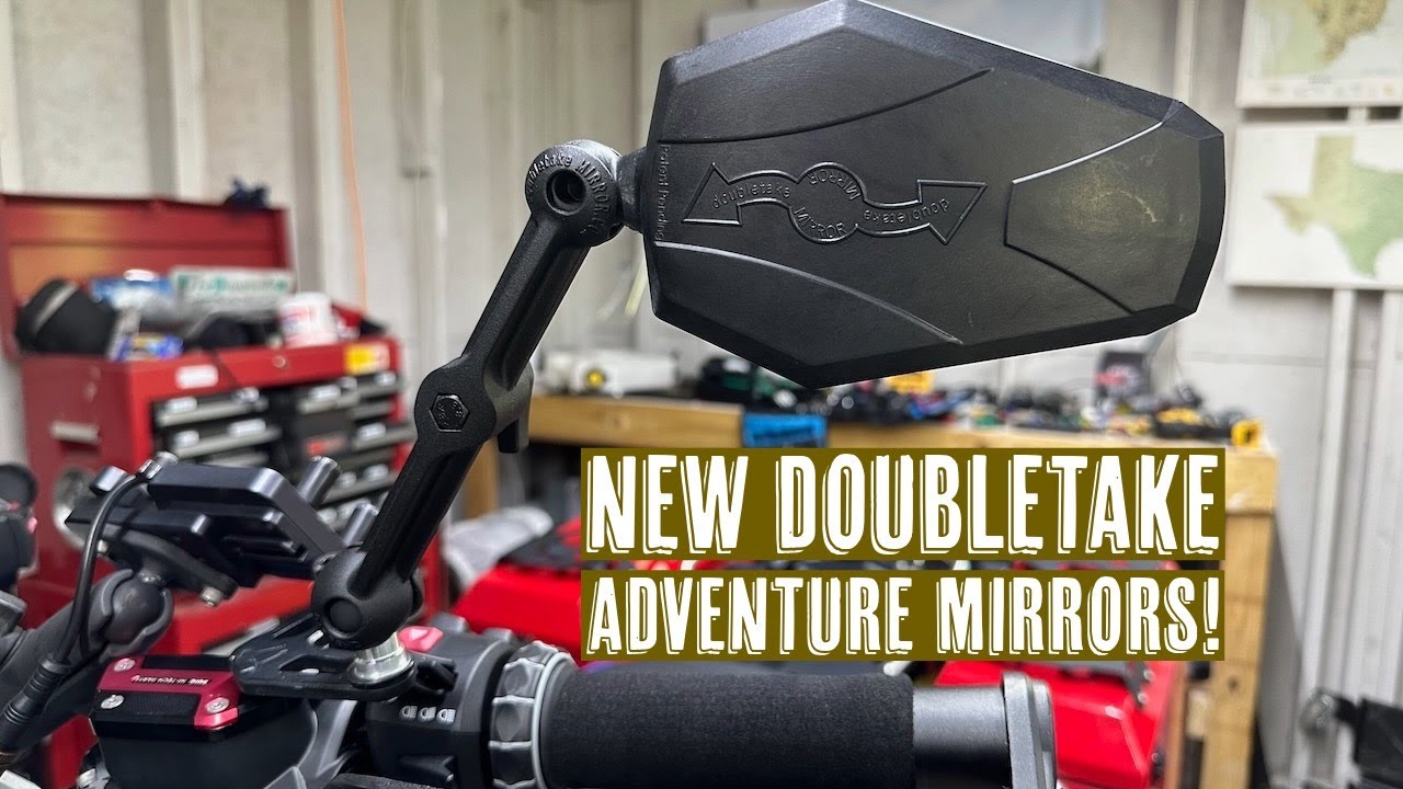 Doubletake Redesigned their Adventure Motorcycle Mirrors! 2024 Version ...