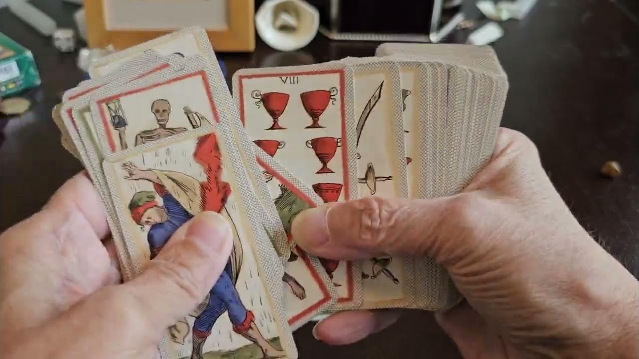 Demonstration Tarot Reading to Find Missing Object. Deck Used, Mitelli Tarot by Shell David ...