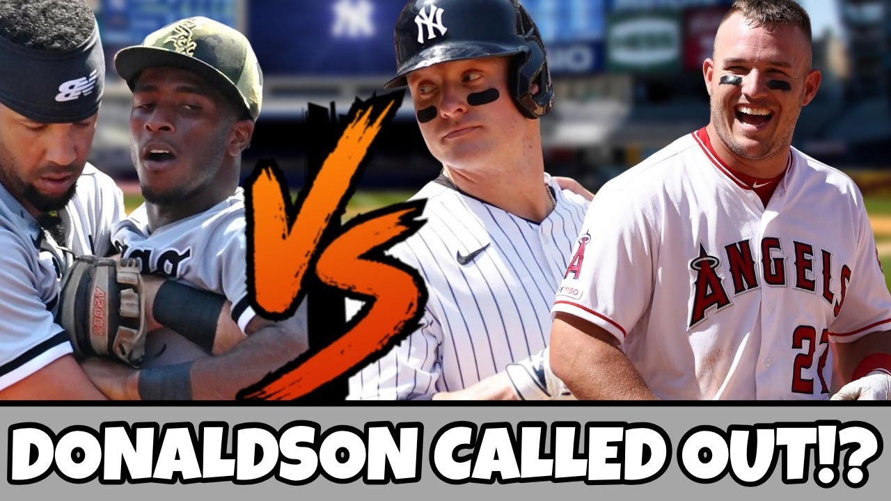 Tim Anderson EXPOSED Josh Donaldson!? Mike Trout FIRST TO EVER Do This ...