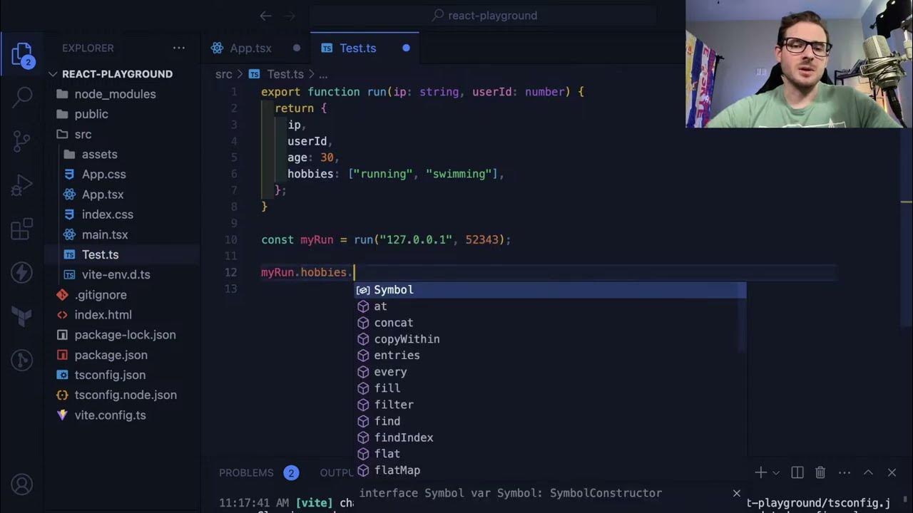 Teaching you the little typescript I know and hopefully learning new typescript things - YouTube
