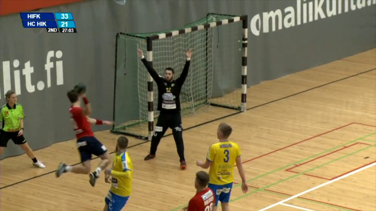 Kristofer Karlsson handball saves - Finland - YouTube