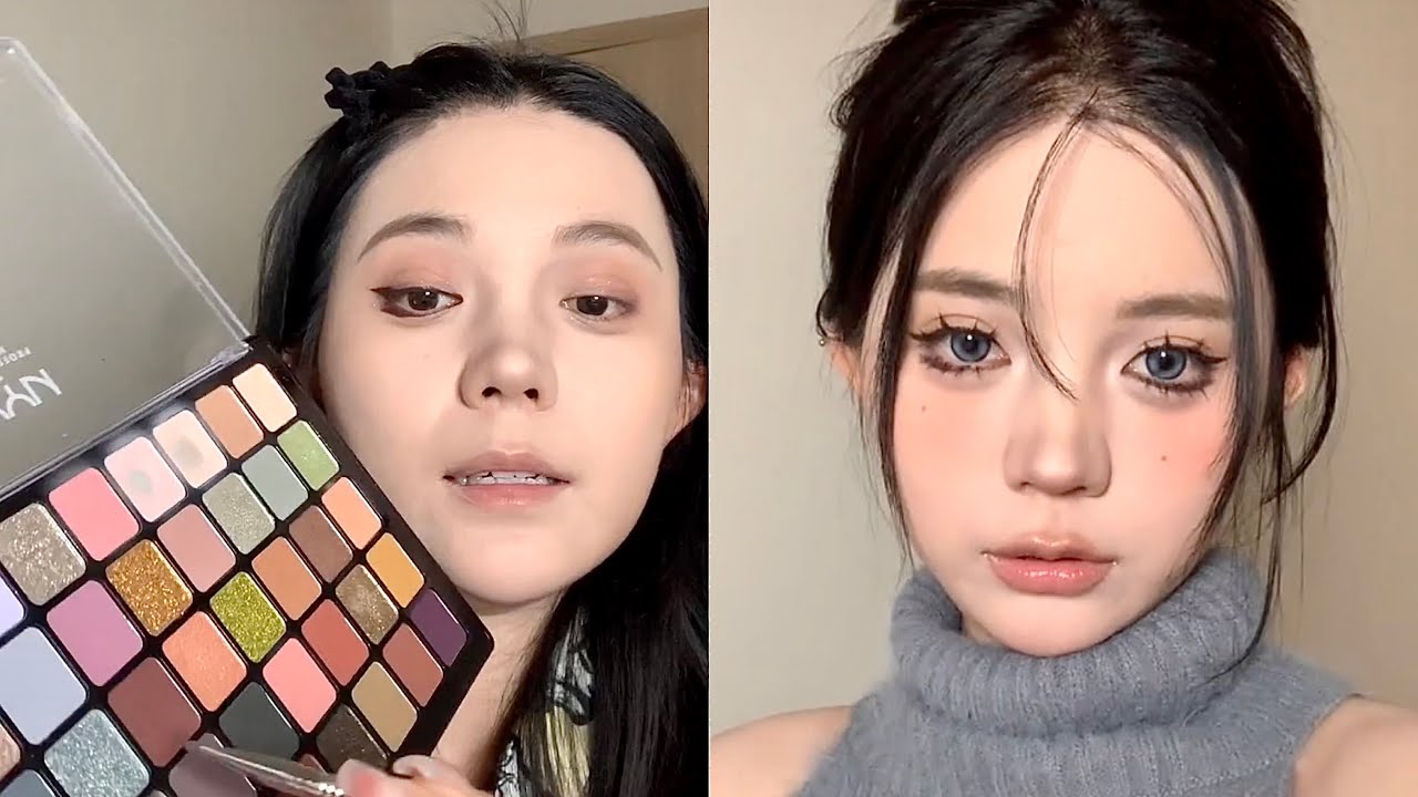 Douyin makeup full tutorial ~ step by step make up 💫 - YouTube