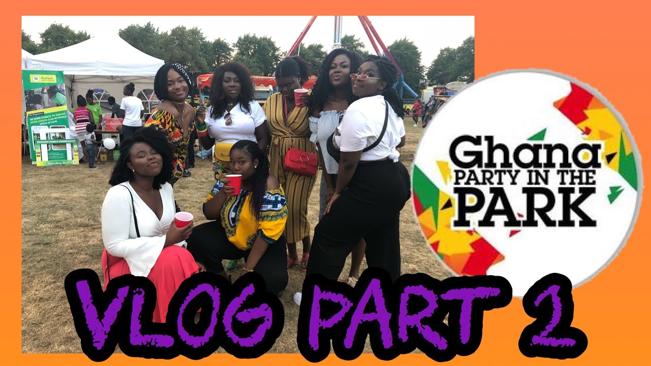 GHANA PARTY IN THE PARK | pt2 Afro B, Gracious k, Ogeetmc & KIDI - YouTube