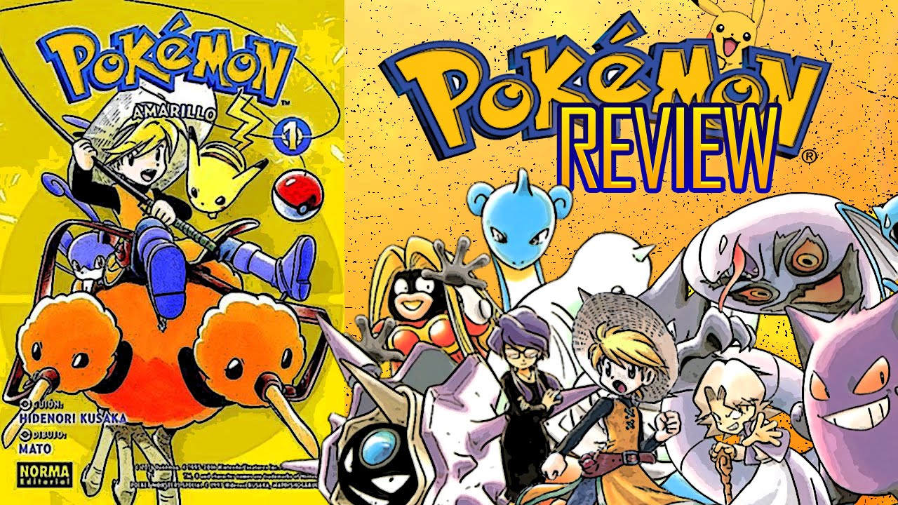 ¡REVIEW DEL MANGA POKÉMON AMARILLO TOMO 1! (EN ESPAÑOL) - YouTube
