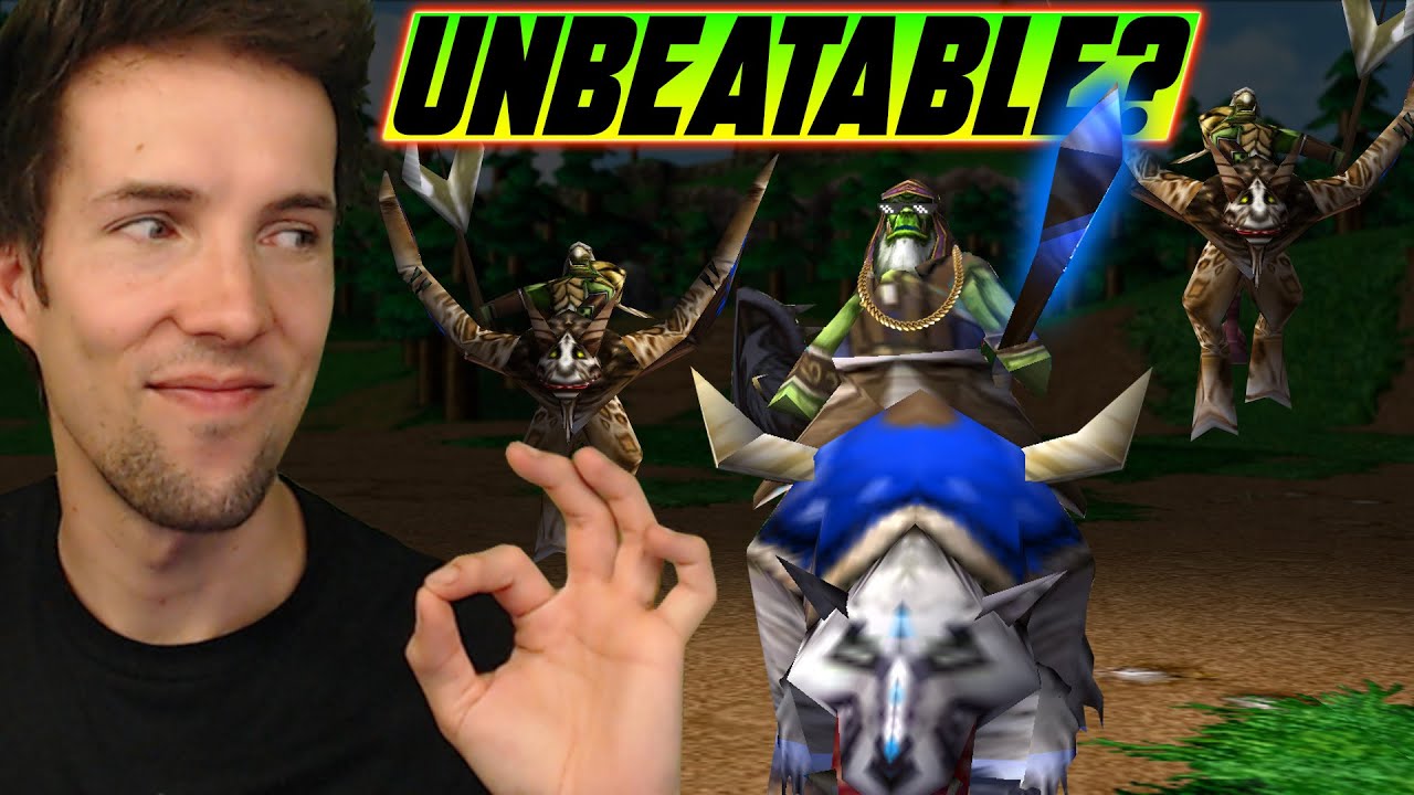 This Farseer build is unbeatable for him! - WC3 - YouTube