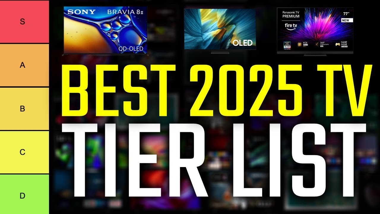 2025 Best TV Tier List: EVERY Worthy TV Ranked | Avoid The Mistake ...