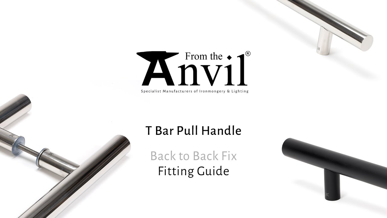 Back To Back - T Bar - Fitting Guide - From The Anvil - YouTube