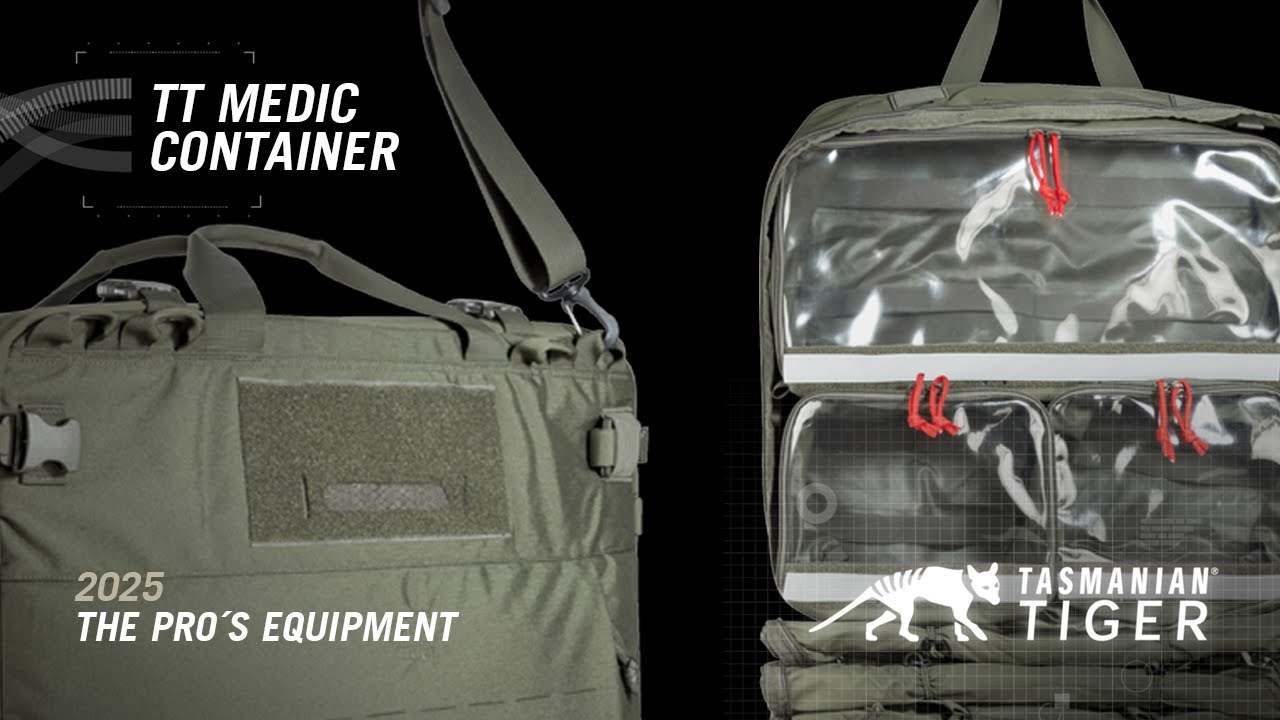 TT Medic Container [DE] | TASMANIAN TIGER – THE PROS’ EQUIPMENT - YouTube