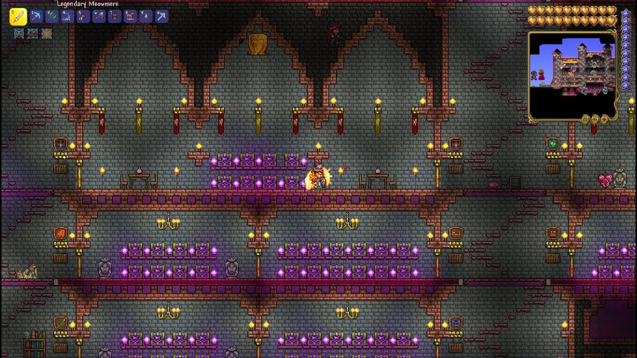 Terraria World With Free Items Download and Tutorial - YouTube