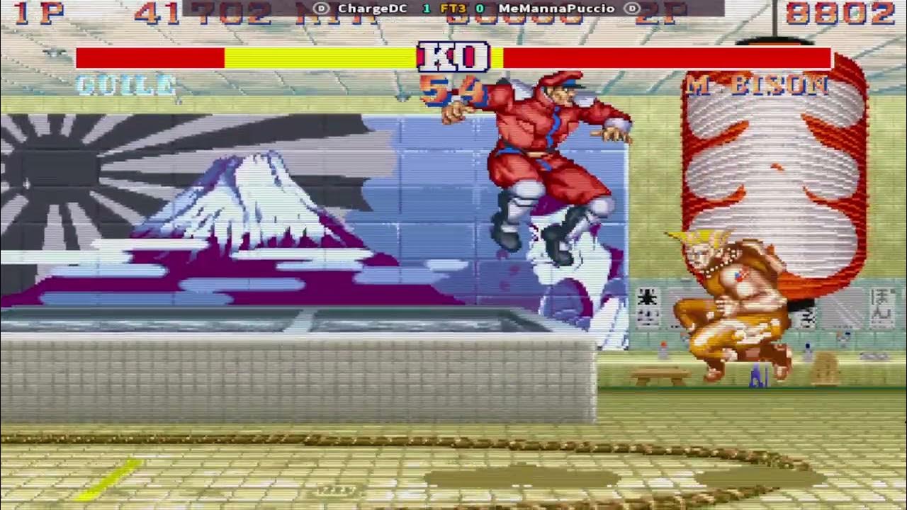 Street Fighter II' Champion Edition - Guile vs. Bison 66 - YouTube