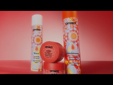 how to achieve a long-lasting hairstyle | amika on lock high hold wax ...