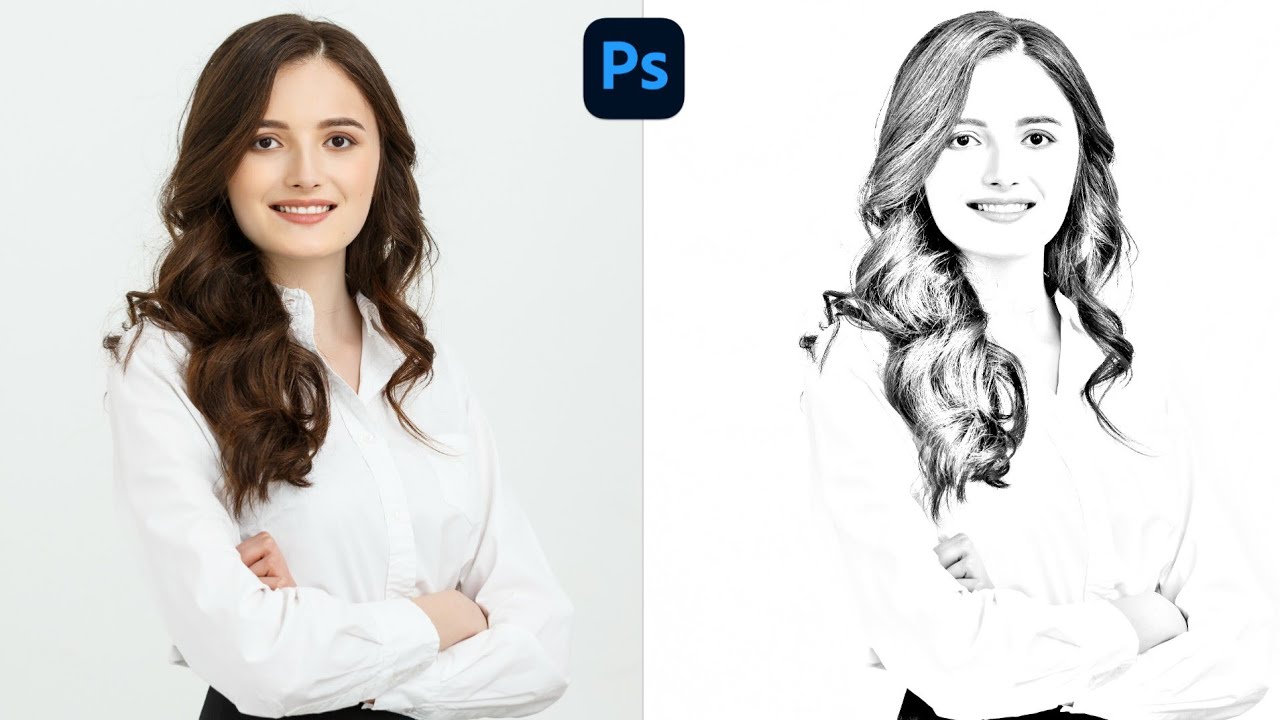 How to convert you Image into A Pencil Sketch in Photoshop | Pencil ...