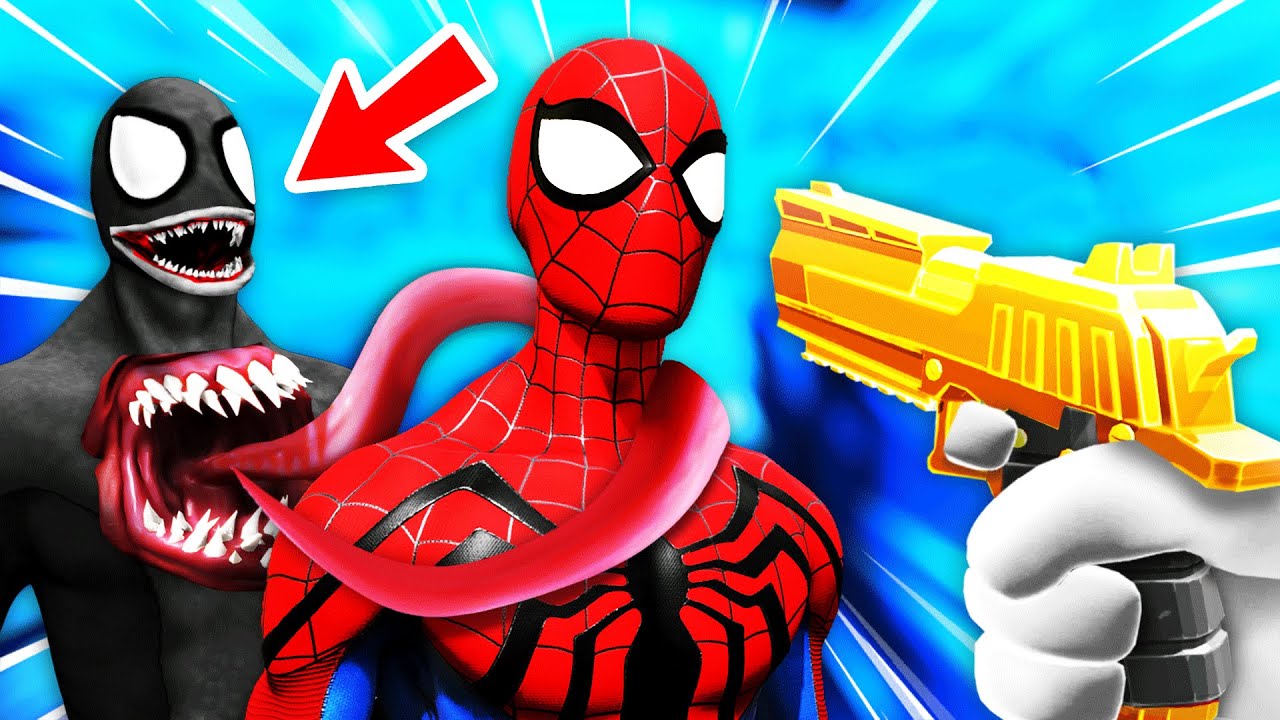 Shoot The IMPOSTOR SPIDERMAN At VR AIRPORT - YouTube