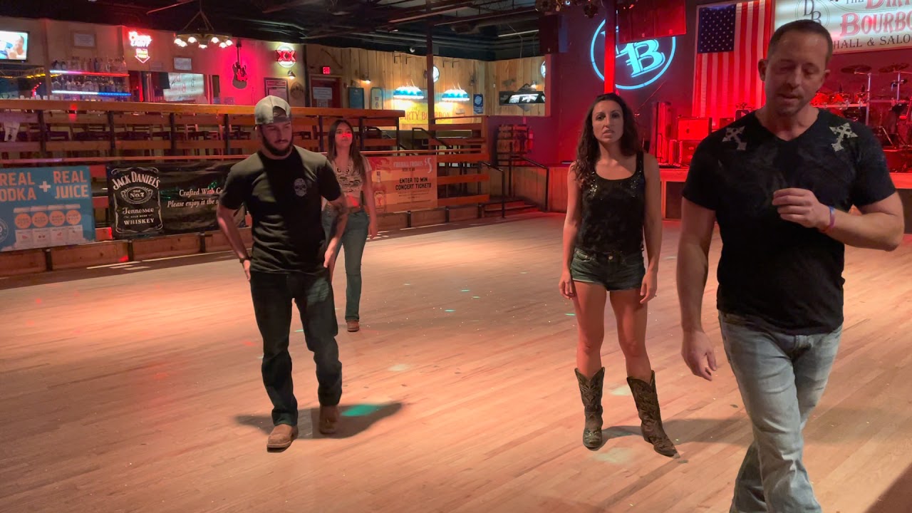 Men In Black Line Dance Lesson - YouTube