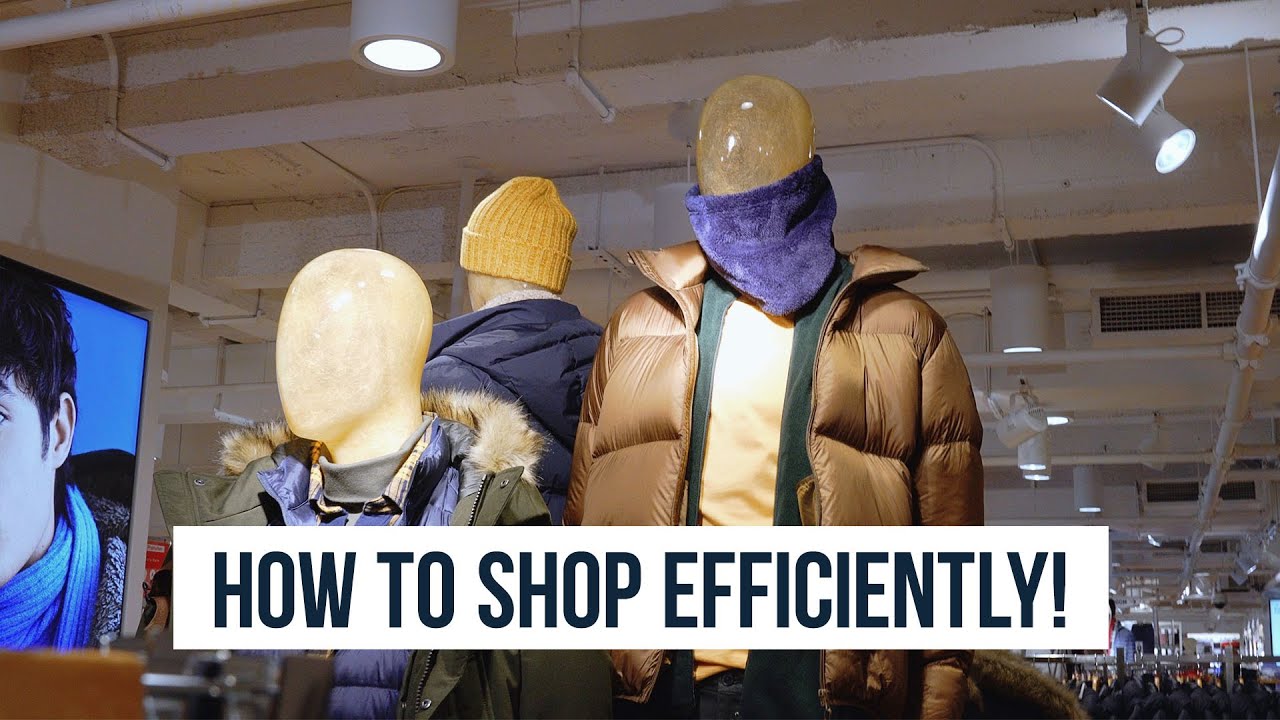 How to Shop Fast & Efficiently | Fashion Shopping Tips - YouTube
