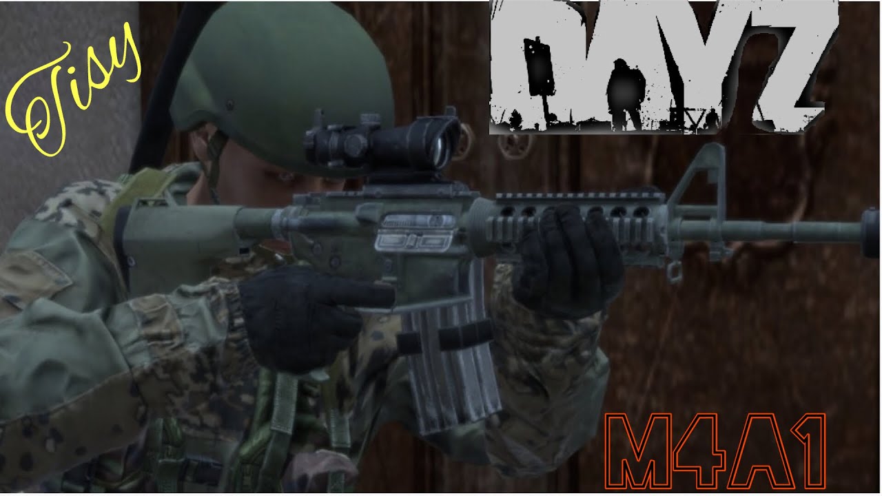 DayZ PS4 gameplay M4, say hello to my little friend - YouTube