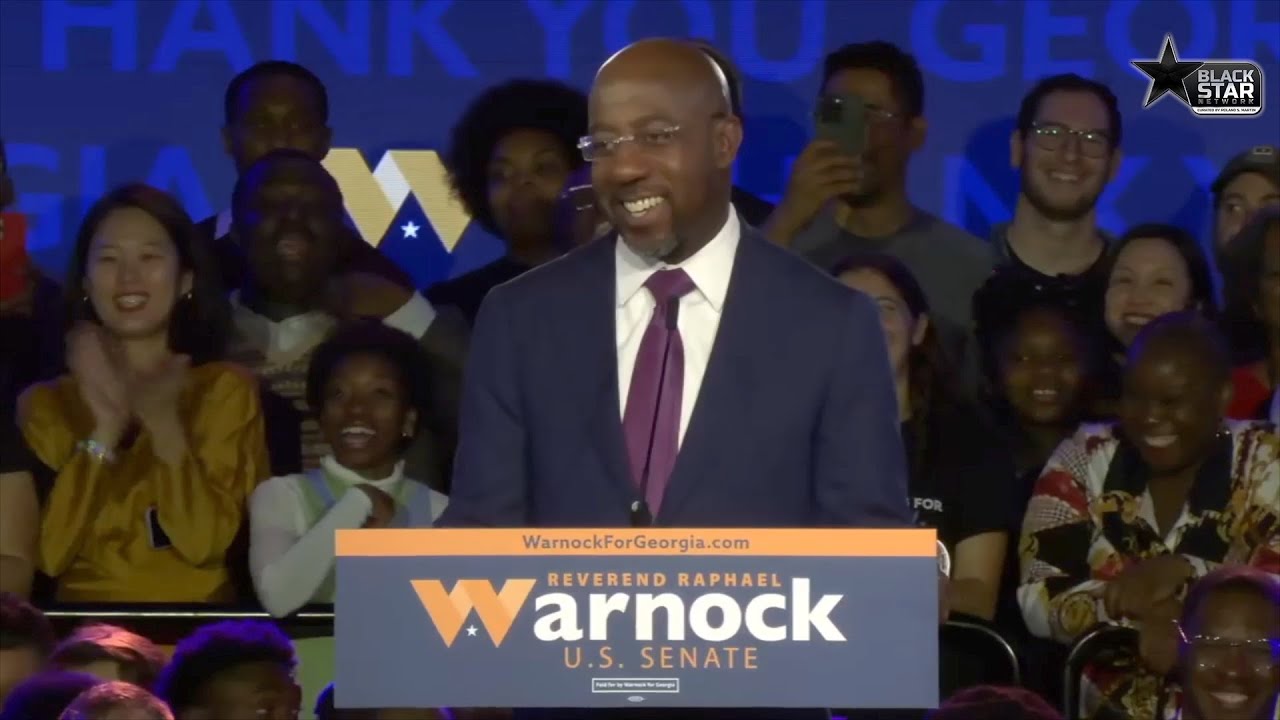 LIVE from Senator Raphael Warnock's Campaign Headquarters | Georgia Senate Runoff Election - YouTube