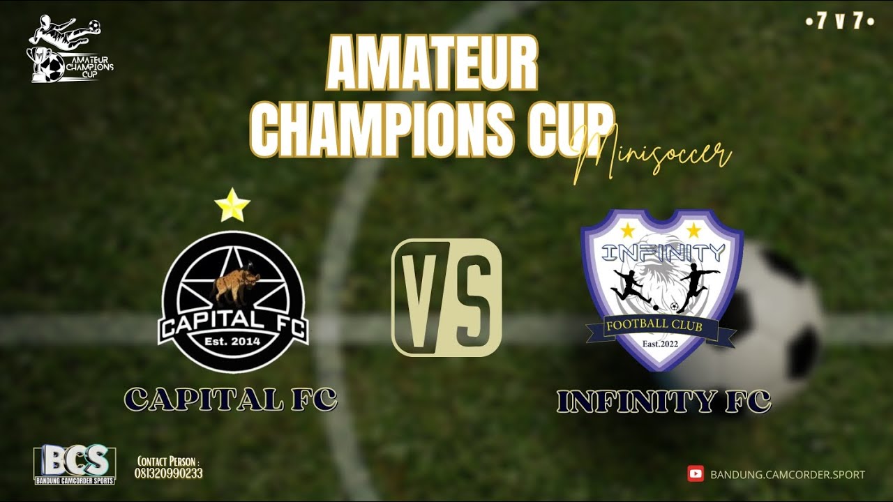 CAPITAL FC v INFINITY FC ️ match 4 •AMATEUR CHAMPIONS CUP• 8 dec 2024 ...