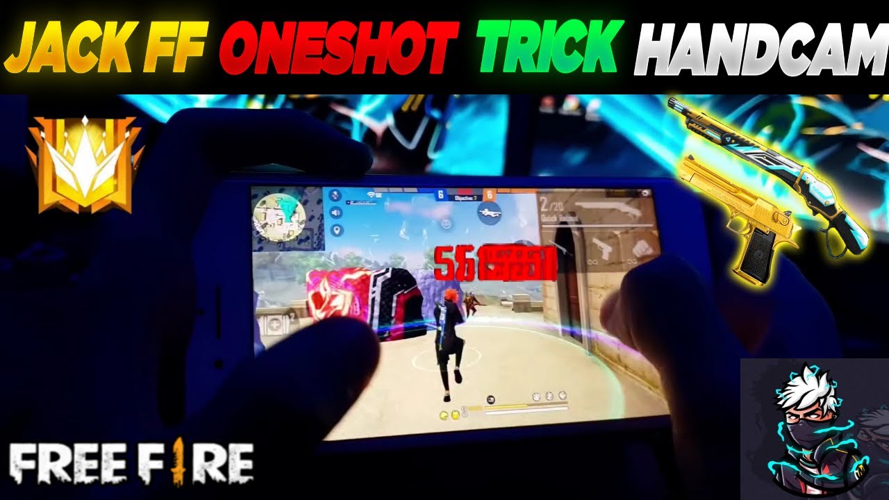 JACK FF HEADSHOT TRICK 🔥[ EXPOSED WITH HANDCAM ] OP JACK FF | ONE TAP ...