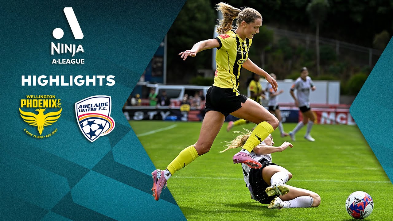 HIGHLIGHTS | Wellington Phoenix vs Adelaide United | A-League Women ...