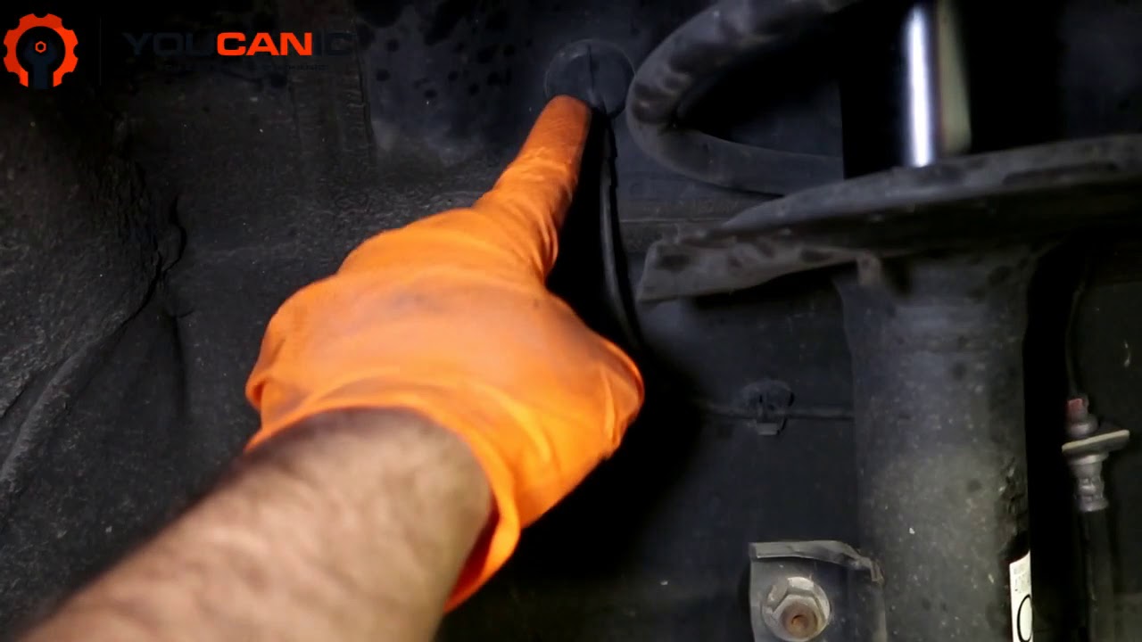 How to replace an ABS well speed sensor on a Mitsubishi - YouTube