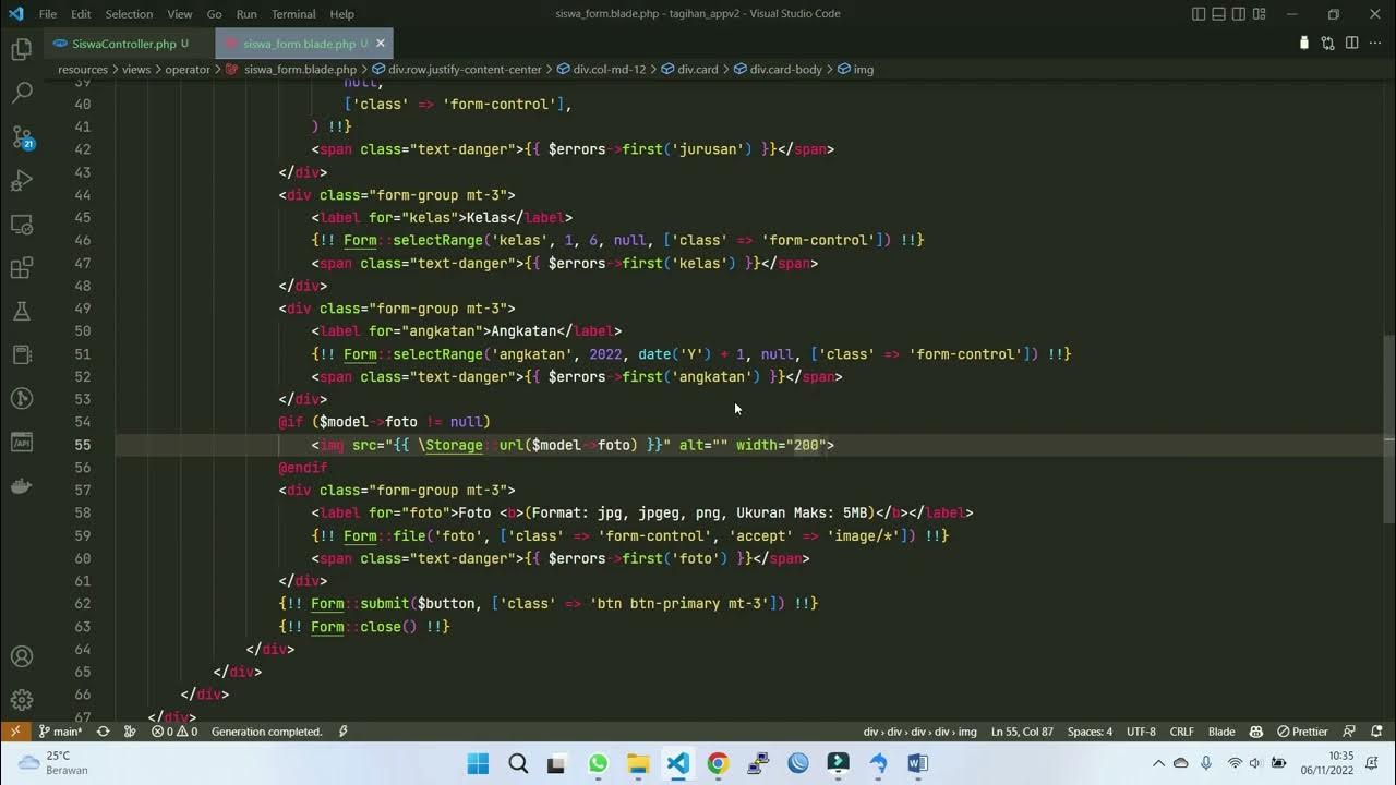 Laravel Proyek #19 Update dan Delete Data di Database - YouTube