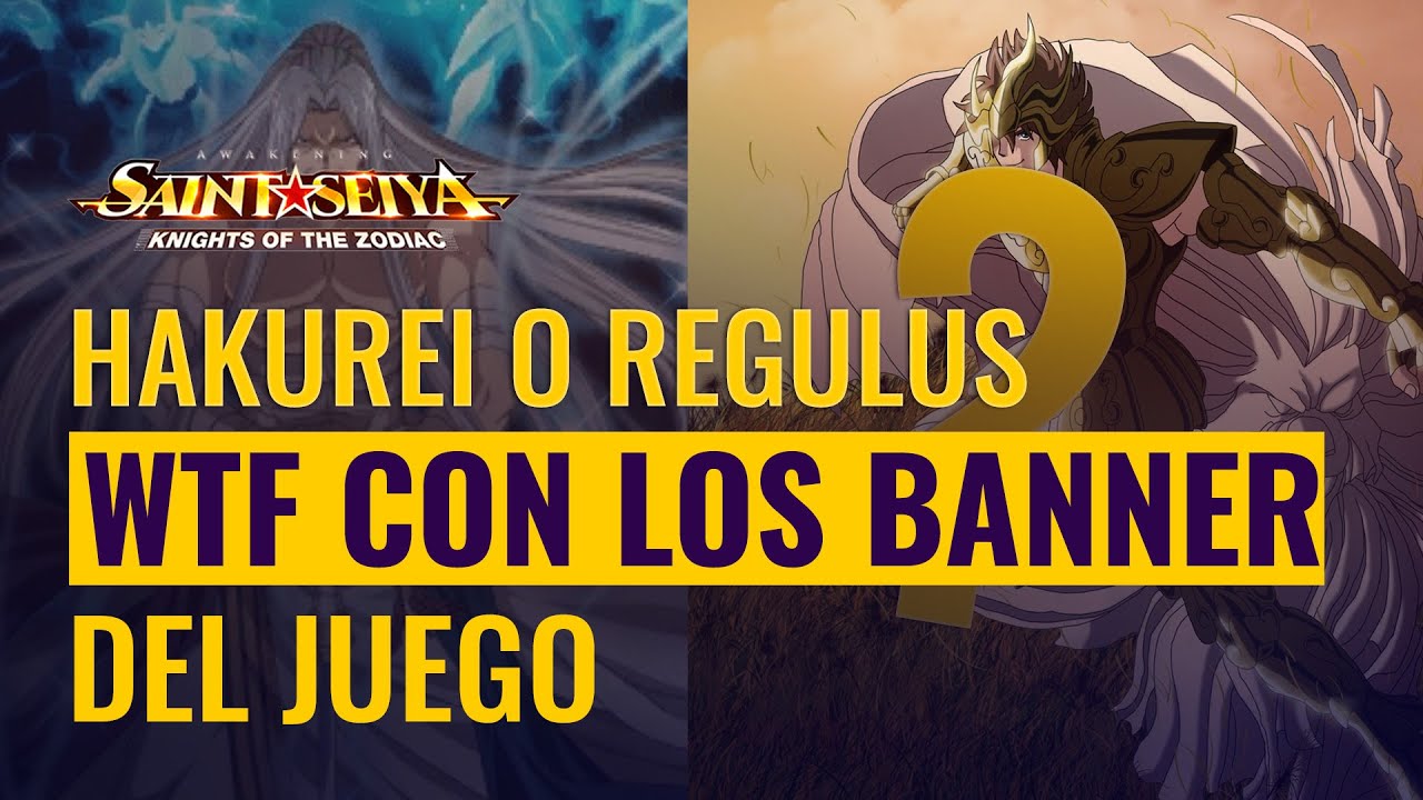 ¿Hakurei o Regulus? Tencent se VOLVIÓ LOCO con los banners 😱🔥 | Saint ...