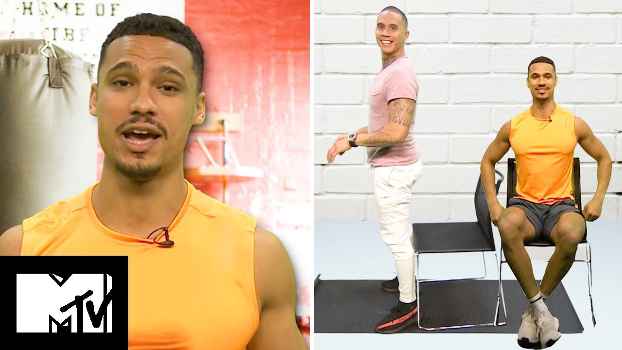 Desk And Sofa Workout | Ex On The Beach: Body SOS - YouTube