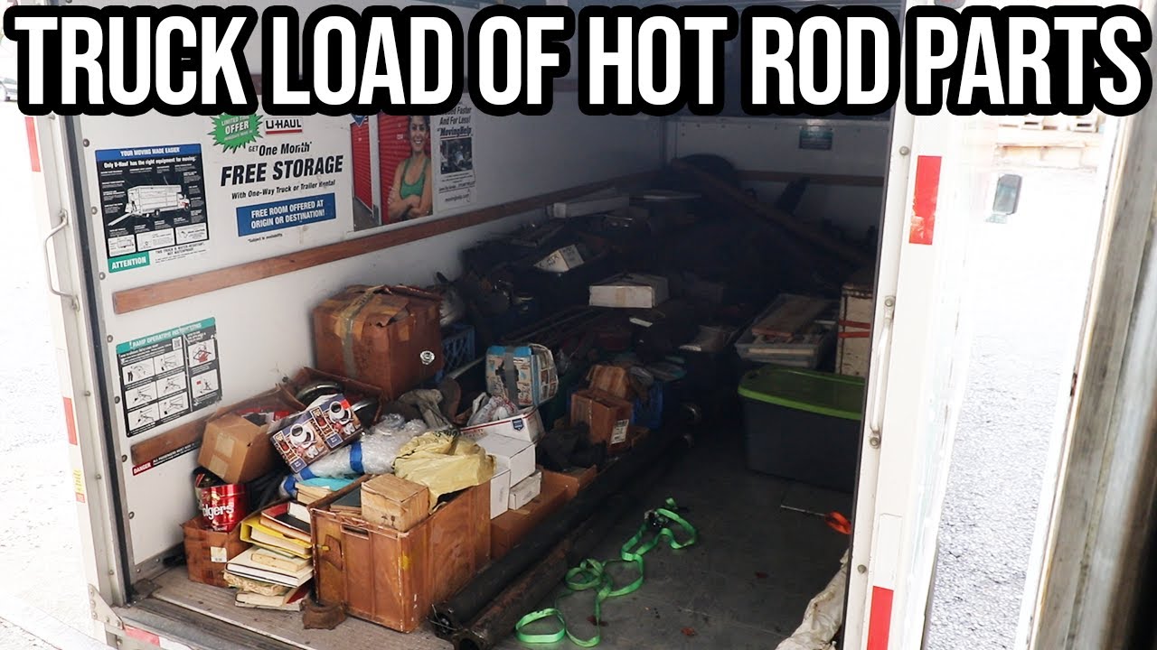 Unloading A Box Truck Full Of Model A & Flathead Parts!! - YouTube