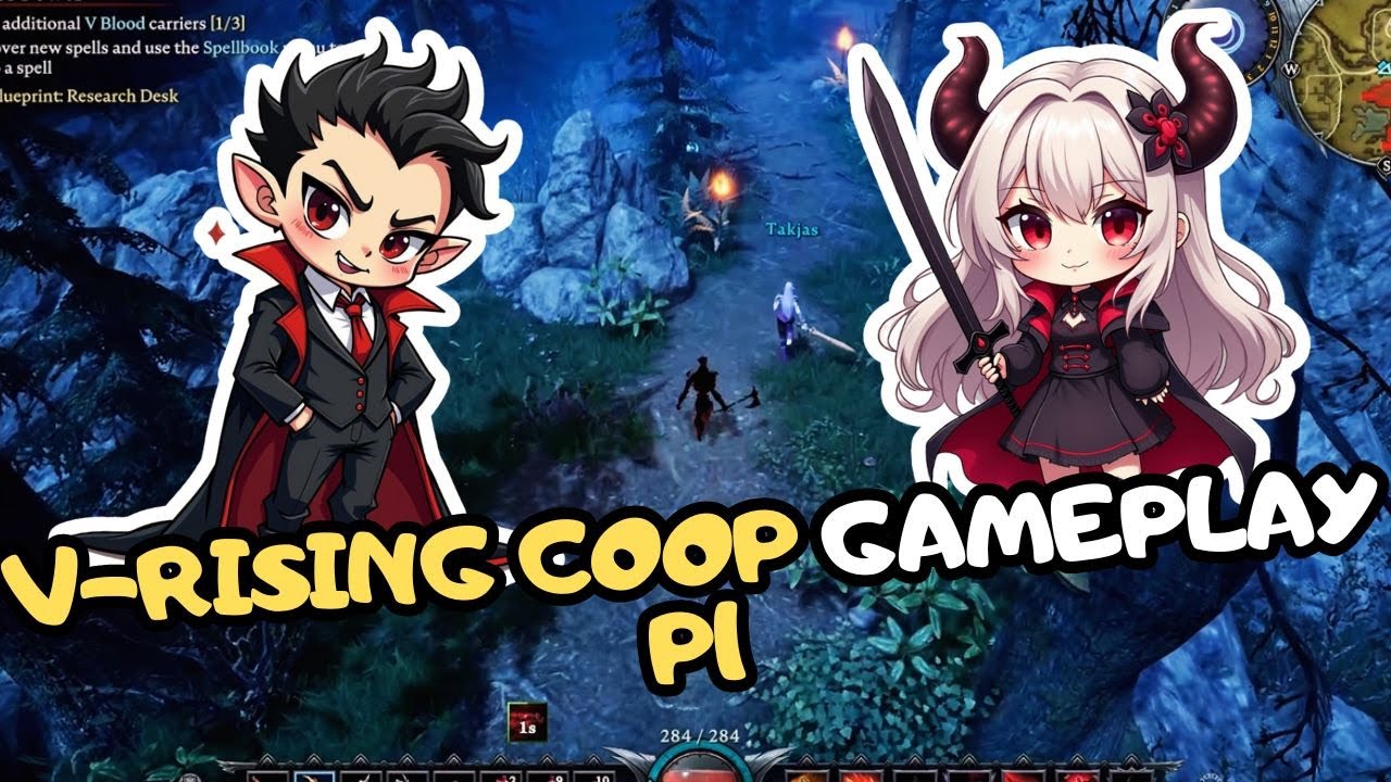 V-Rising Coop Adventures With Grill P1 - YouTube