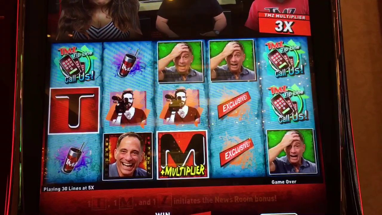 TMZ Slot Machine Max Bet Live Play - YouTube