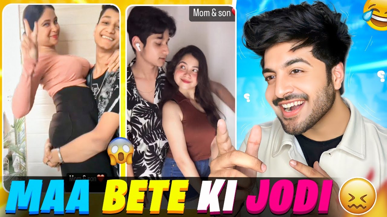 Viral Mom Son Jodi Of Instagram Reels 😱😛 Youtube