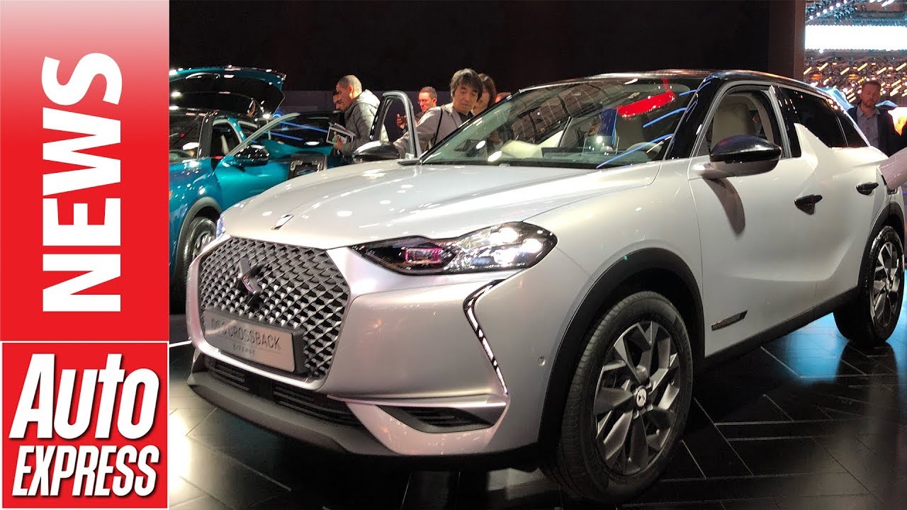 New DS 3 Crossback - small SUV revealed at Paris Motor Show - YouTube