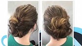 Opsteken met twisten, updo with twist - YouTube