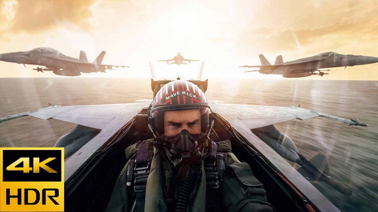 4K HDR - TOPGUN MAVERICK BEST SCENES. - YouTube