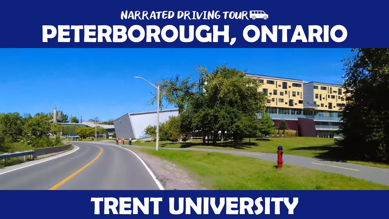 🚗 Stunning 4K Drive Around Trent University, Peterborough 🌿 A Scenic ...