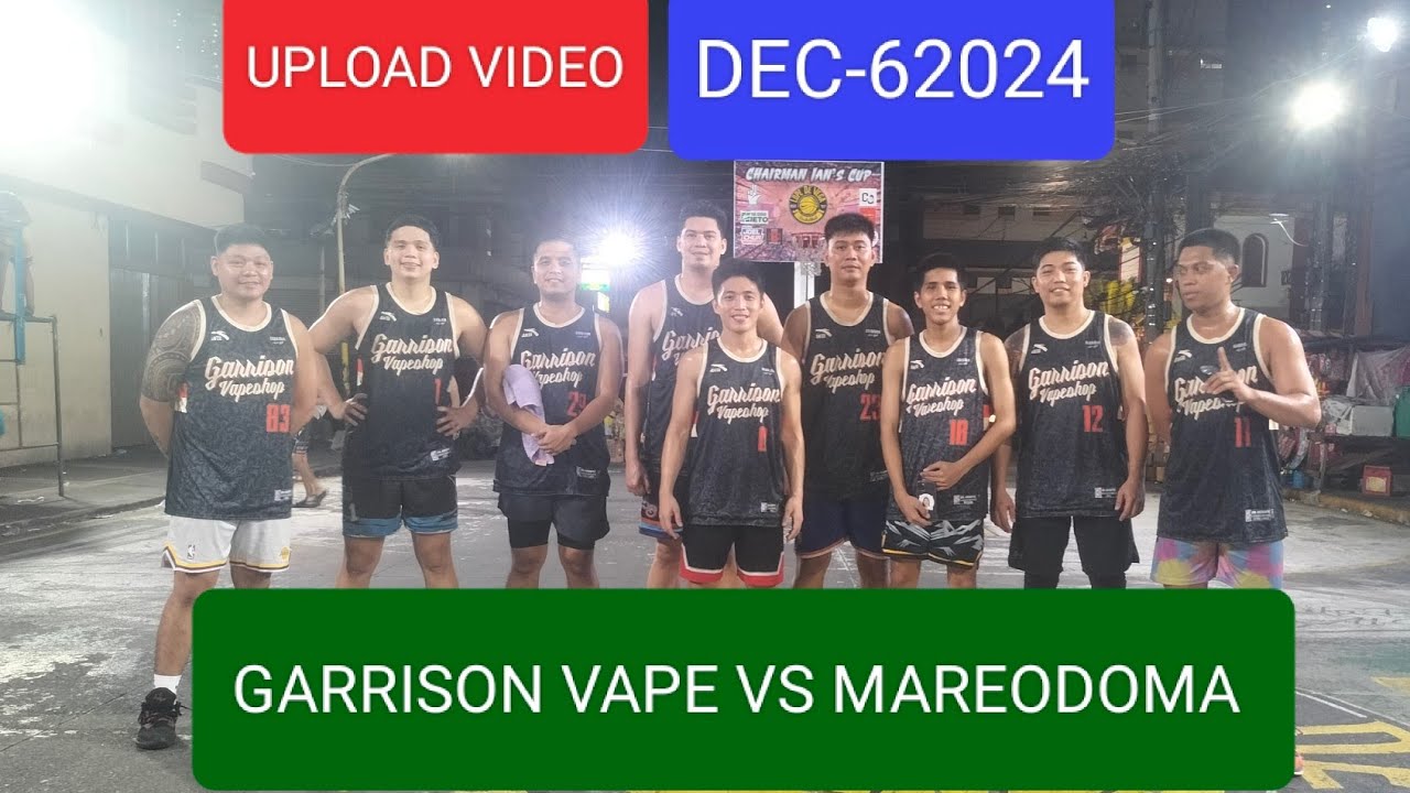 GARRISON VAPE VS MAREODOMA LIVE BASKETBALL PHILIPPINES 🇵🇭🏀🏃 - YouTube