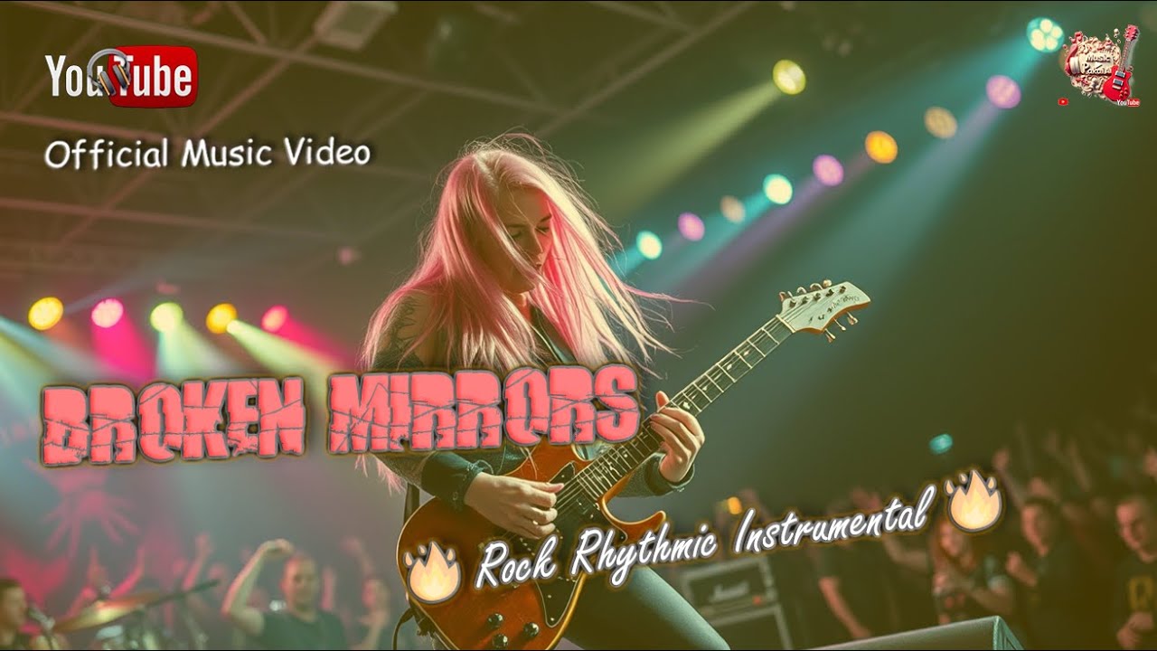 ⚡ Broken Mirrors – Rock Rhythmic Instrumental 🔥 | AI Music - YouTube