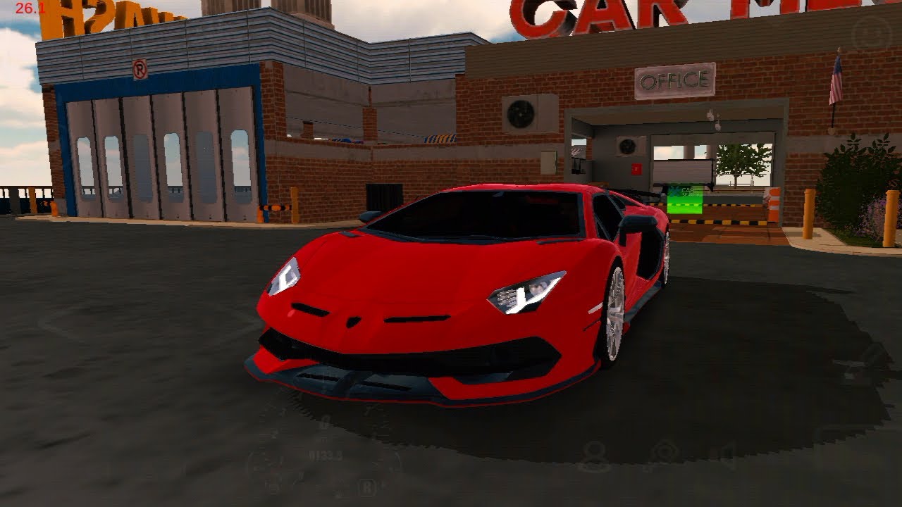 Car Parking Multiplayer - Lamborghini Aventador SVJ | Driving In Desert ...