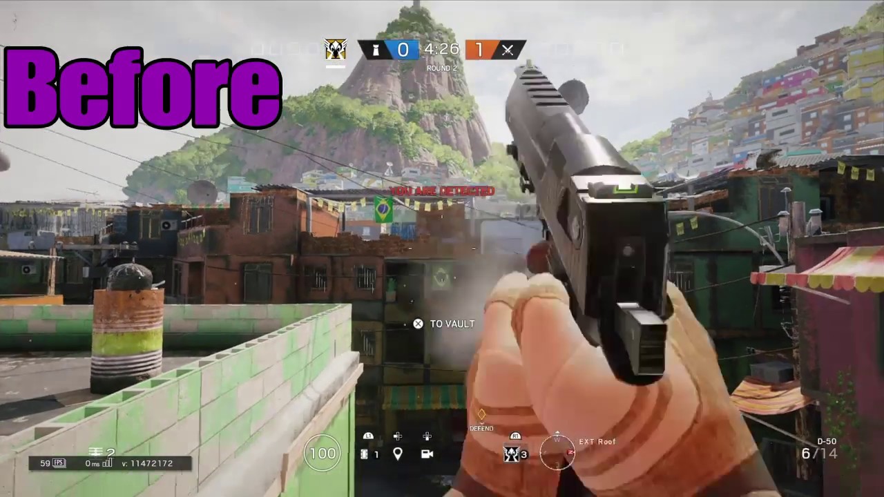 Luison & D-50 recoil before and after White Noise - Rainbow Six Siege ...