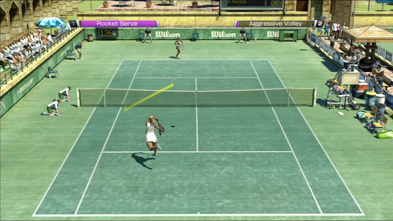 POWER SMASH 4（パワースマッシュ4）【ワールドツアープレイ その4】Virtua Tennis 4 - YouTube