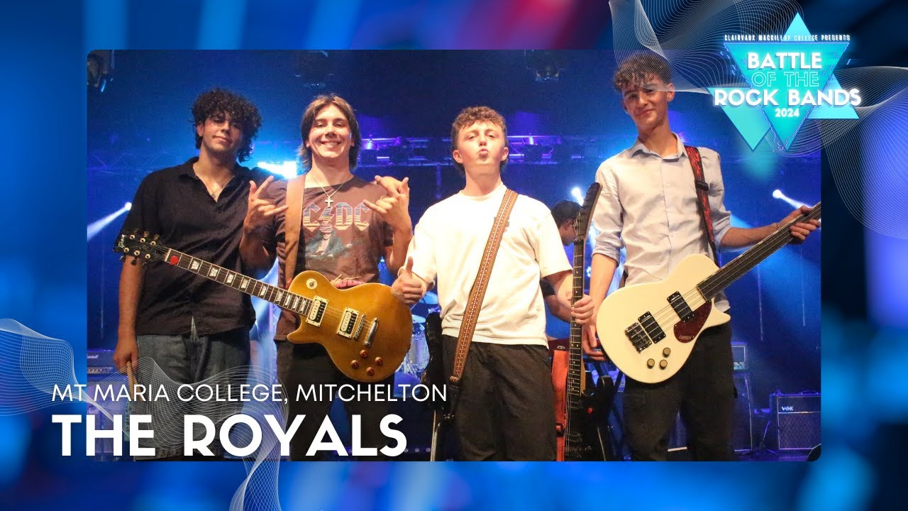 THE ROYALS - Mt Maria College Mitchelton - LIVE at BOTRB 2024 - YouTube
