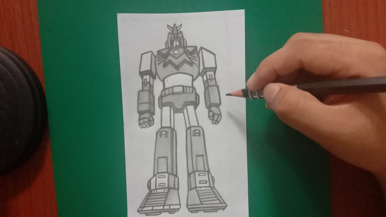 How to draw Voltes V / Drawing Voltes V / Voltes V / Anime Drawing ...