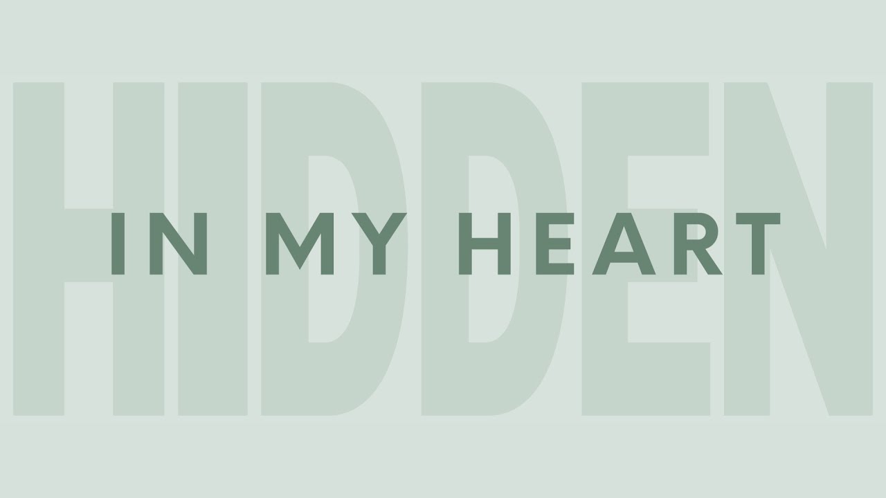 Hidden in my Heart | Week 2 - YouTube