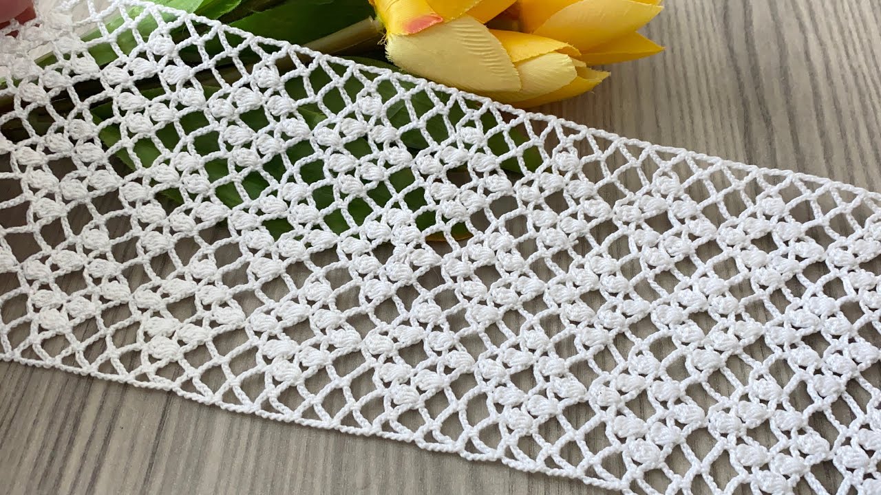 Wow This Crochet Pattern Is Incredibly Beautiful Multi-Purpose Lace ...