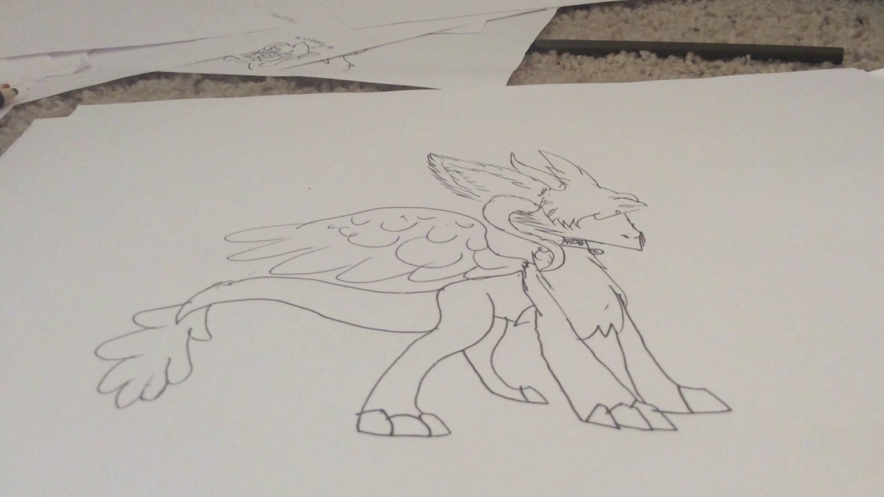 How to draw something without a base ( Read desc ) - YouTube