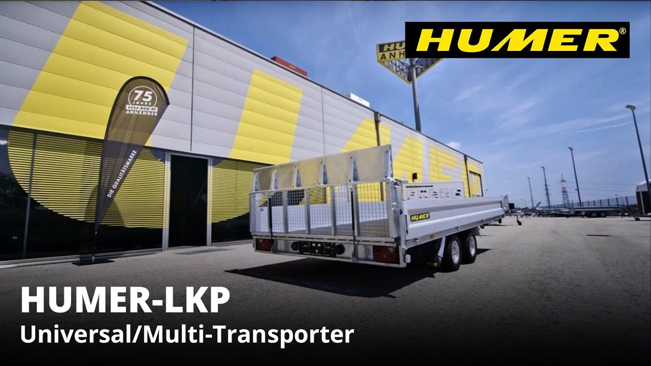 LKP | Universal/Multi-Transporter | HUMER Anhänger - YouTube