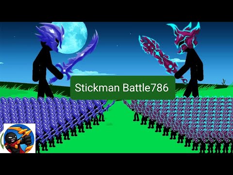 STICK FIGURE x9999 MERCENARY ICE SKIN VS VAMPIRE MERCENARY ARMY | Stick ...