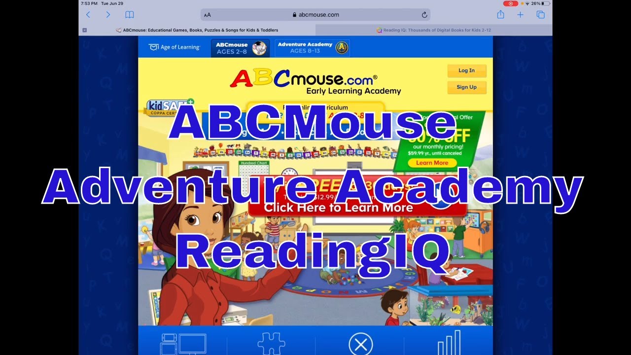 ABC Mouse and Adventure academy review 2021 summer homeschooling ...