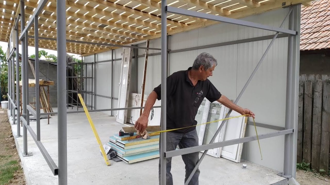 Magazie Isopan / Panouri Sandwich l Cat costa si cum am construit-o ...